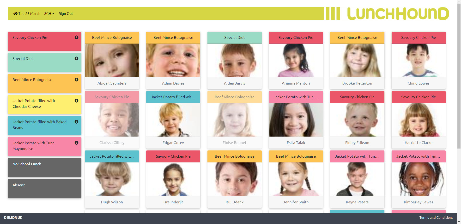 Using the Classroom Pre-order System – LunchHound